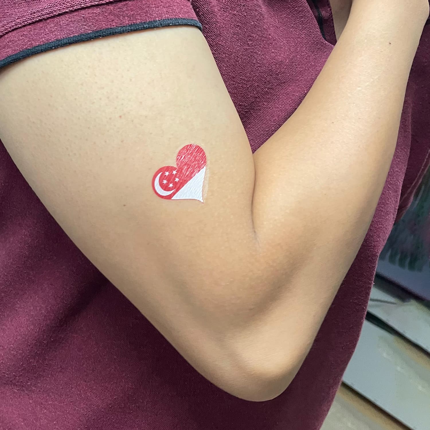 Non-toxic and long lasting Tattoo Sticker Printing Singapore