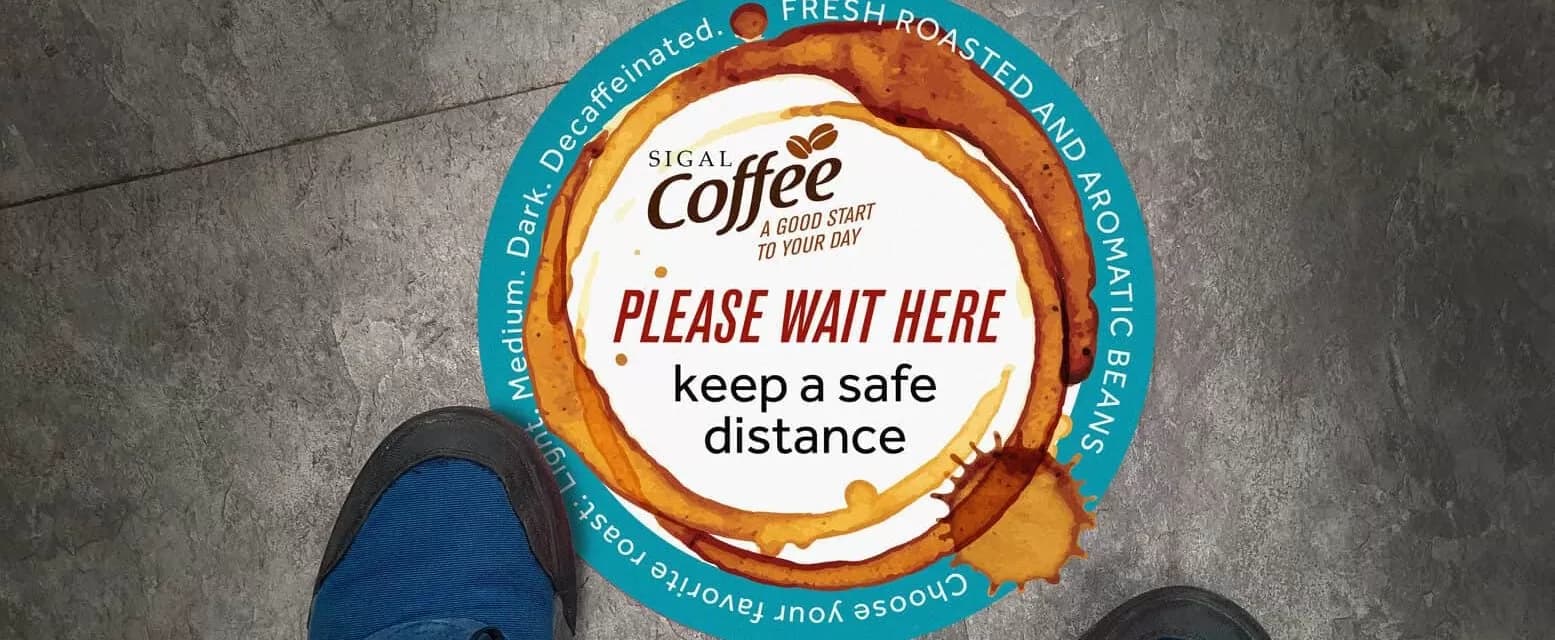 Floor Sticker Printing - Magic Print SG