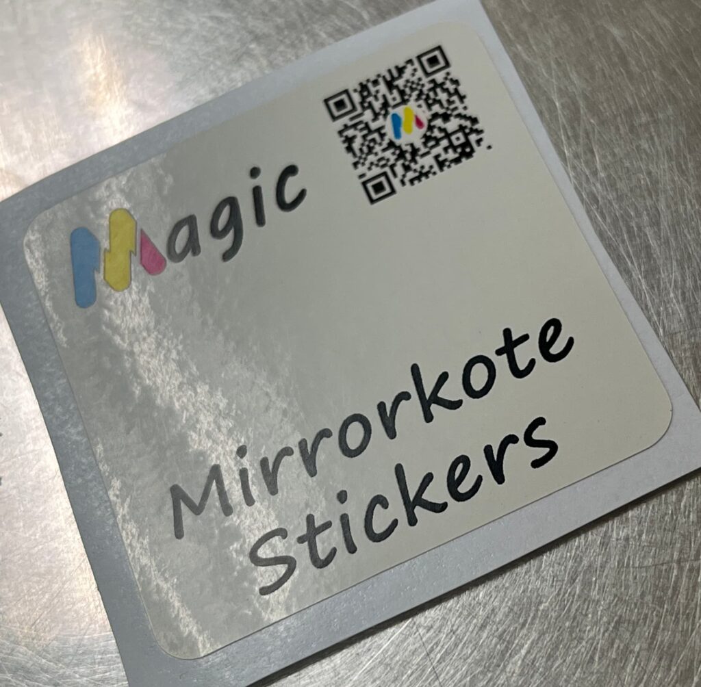 Customised Glossy Paper Sticker Printing - Magic Print SG