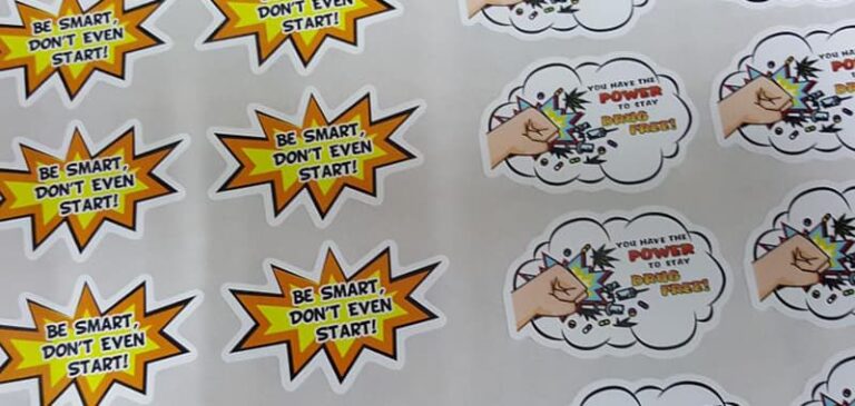 Cheap, Quality Custom Sticker Label Printing in Singapore!