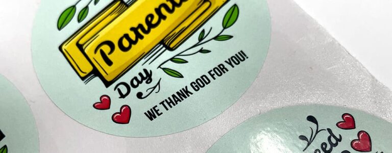 Cheap, Quality Custom Sticker Label Printing in Singapore!