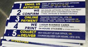 Name Card Printing in Singapore - Magic Print